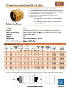 3. CW Brass Data Sheet CW.V02.2022 | Bicc Components ltd